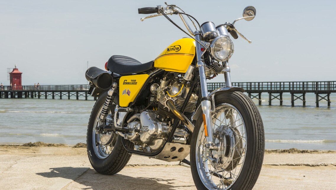 Norton Commando Yellow Cougar - LE FOTO - InMoto
