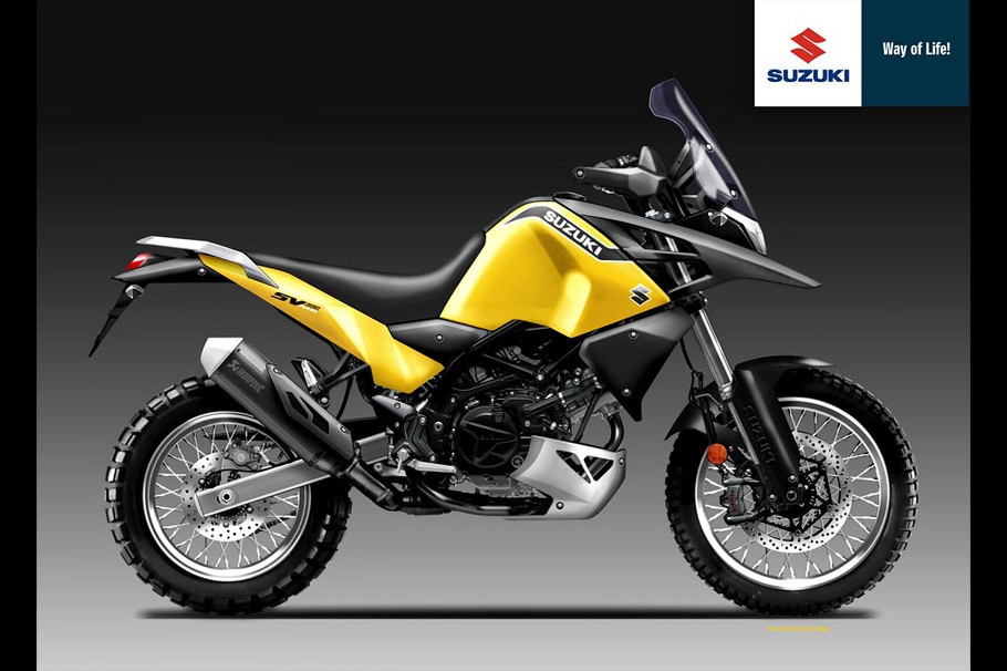 Suzuki SV650 Raid 'Yellow Weapon Series' by Oberdan Bezzi - News ...