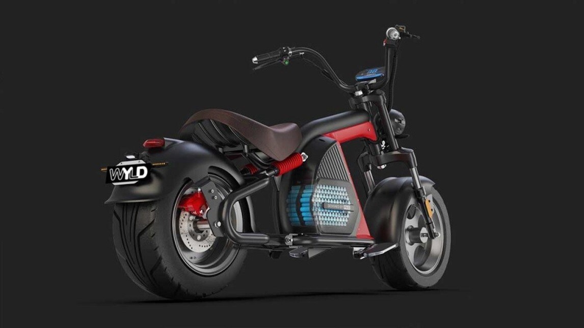 EMoS Wyld, lo scooter elettrico in stile chopper - InMoto