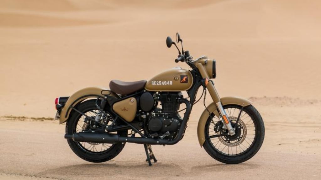 Royal Enfield, la versione Signal della Classic 350 celebra l'esercito ...