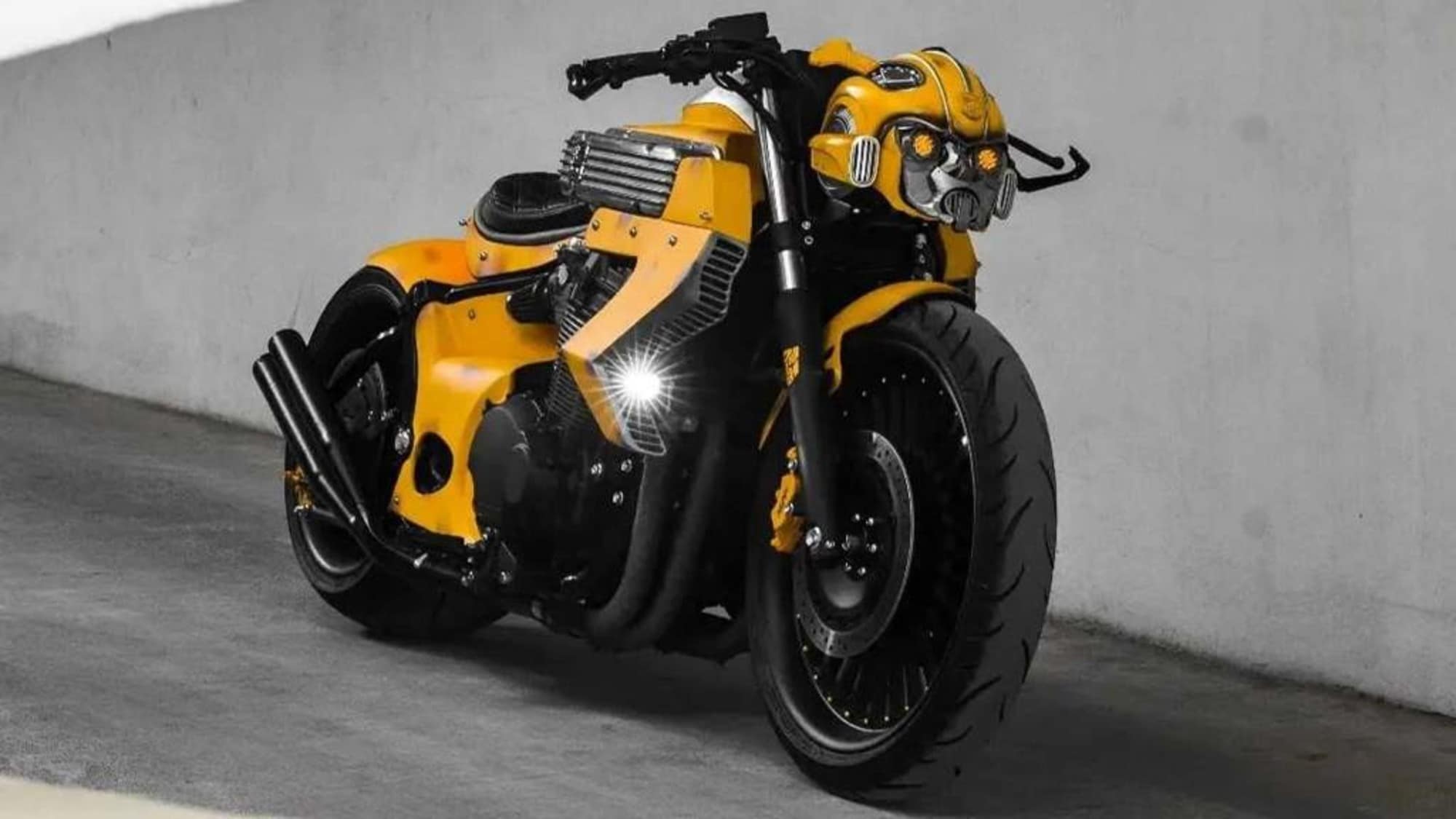 L'Honda X4 diventa una Bumblebee grazie a RH Customs - News | InMoto.it