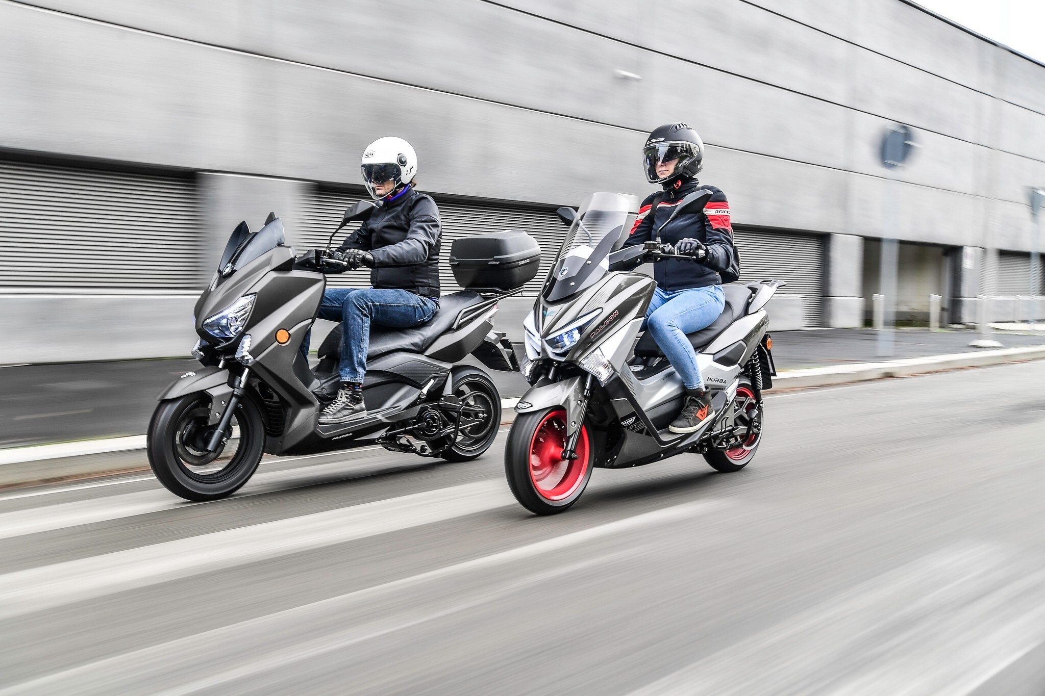 Prova scooter Hurba, con Street Raptor 300S e Air per le strade di ...