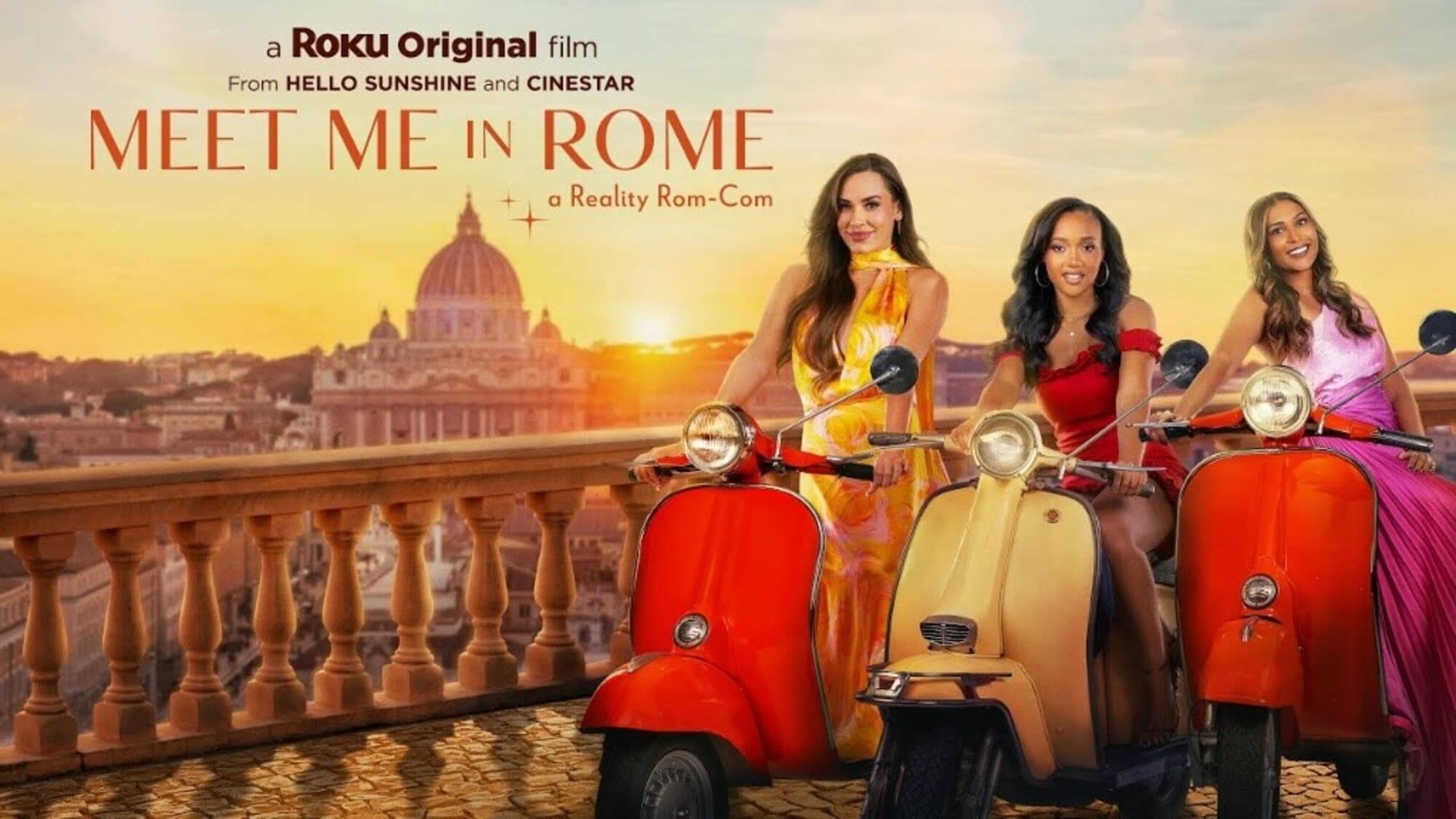 Meet me in Rome, il reality rom-com con le protagoniste in sella alla ...
