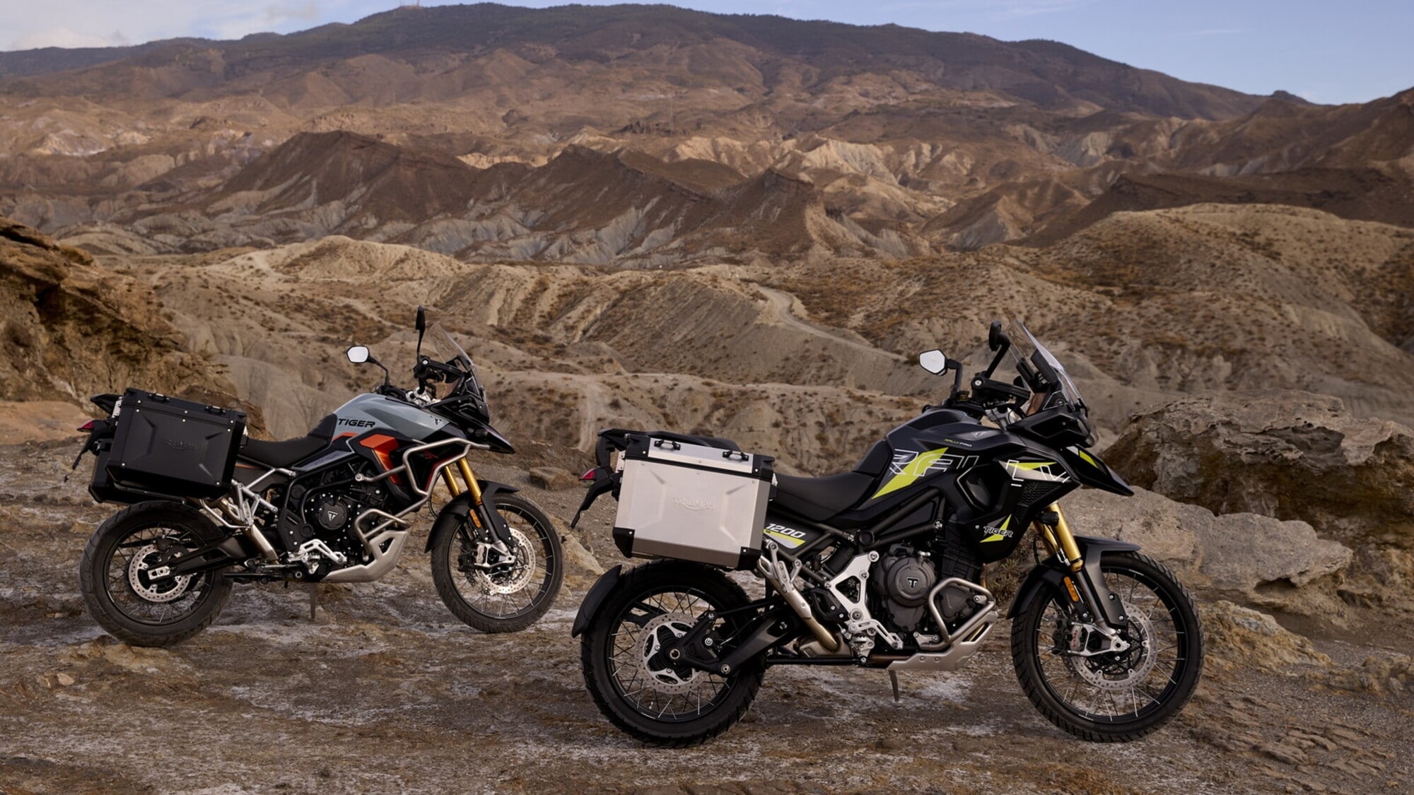 Triumph Tiger 900 e Tiger 1200: ecco le edizioni speciali Tiger Alpine e Desert Special | InMoto.it