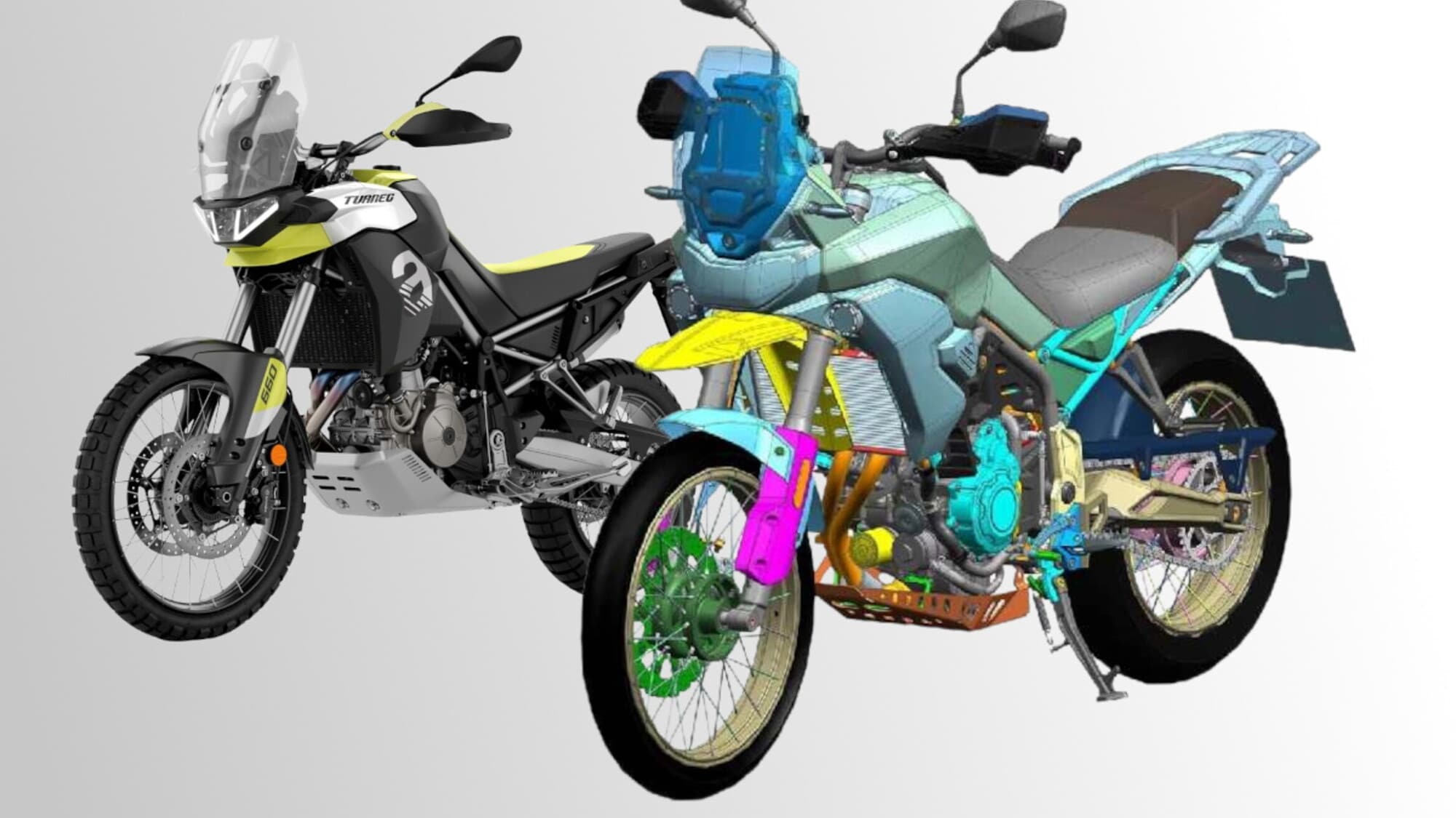 Sembra un’Aprilia Tuareg, ma arriva dalla Cina: arriva la Cyclone RX625 ...