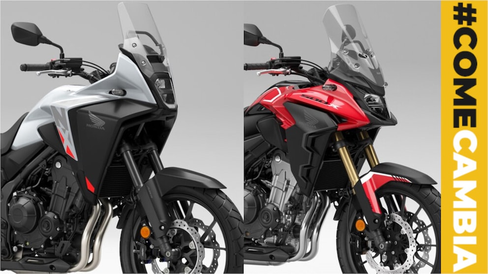 Come Cambia: Honda NX500 Vs. CB500X - News | InMoto.it